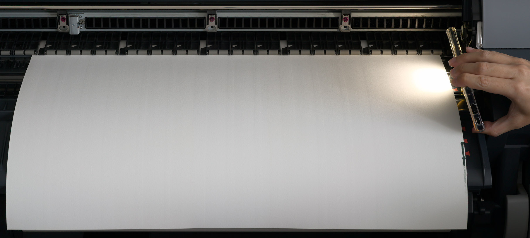 Wrestling with Printer-Induced Roller Marks on Paper | CACAO EDITIONS